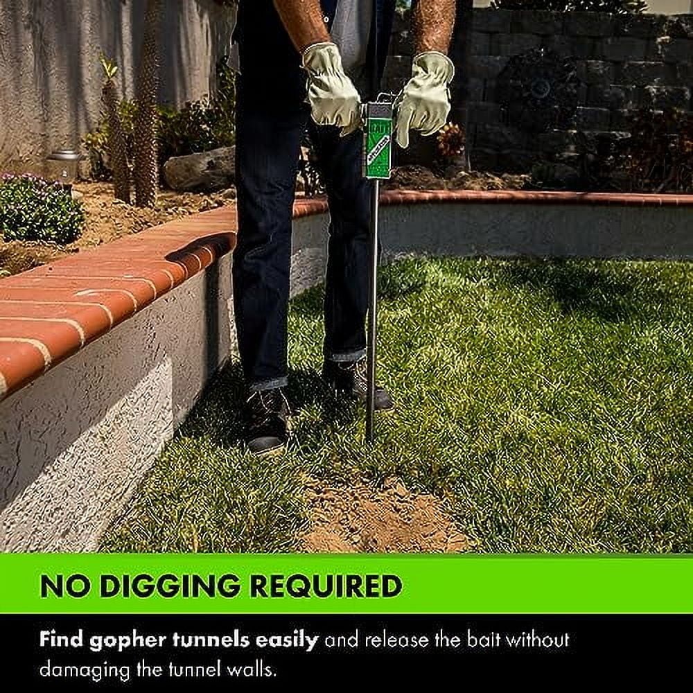Yard Butler Gopher/Mole Bait Applicator - Gardening Tool for Safe ...