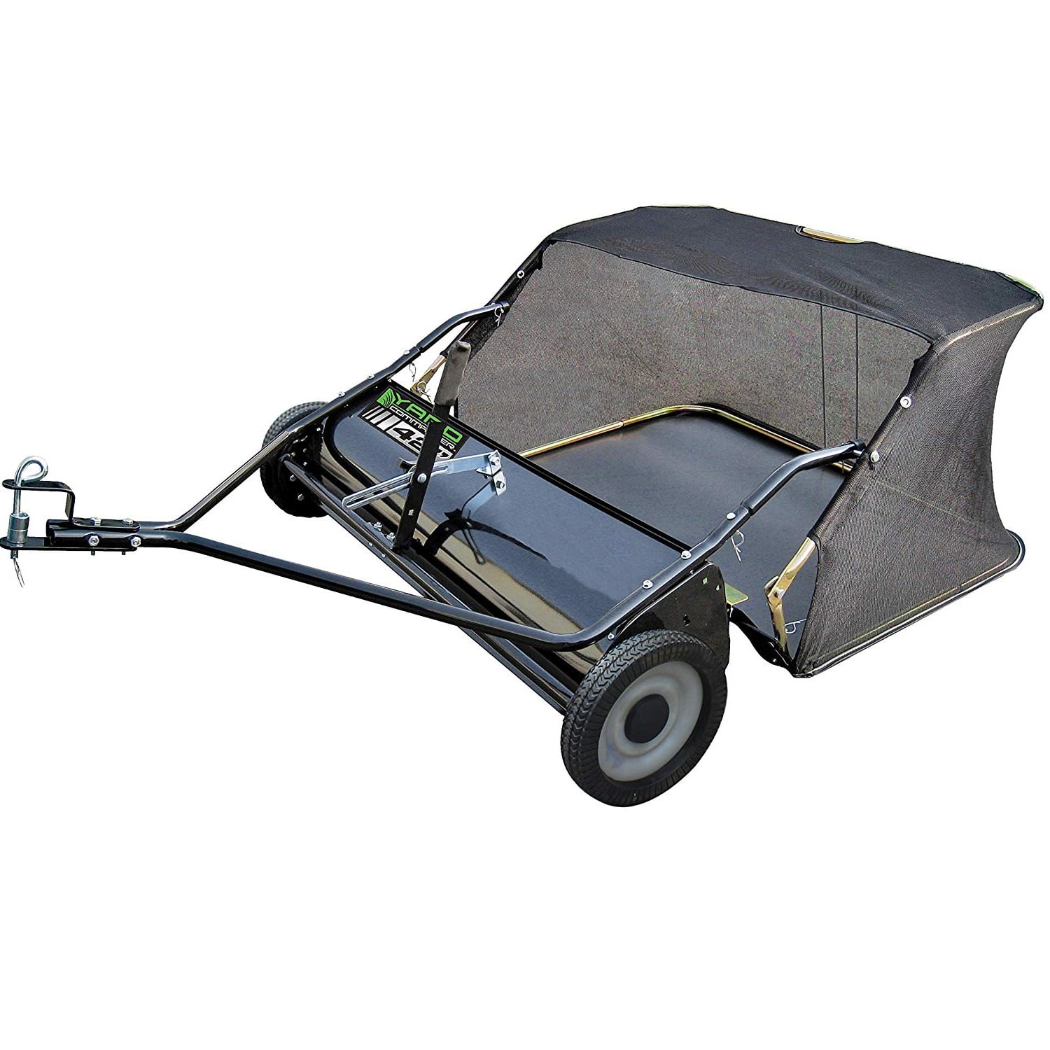Yard Commander YTL-002-124 42 Inch Tow Behind Backyard Yard Debris Lawn ...