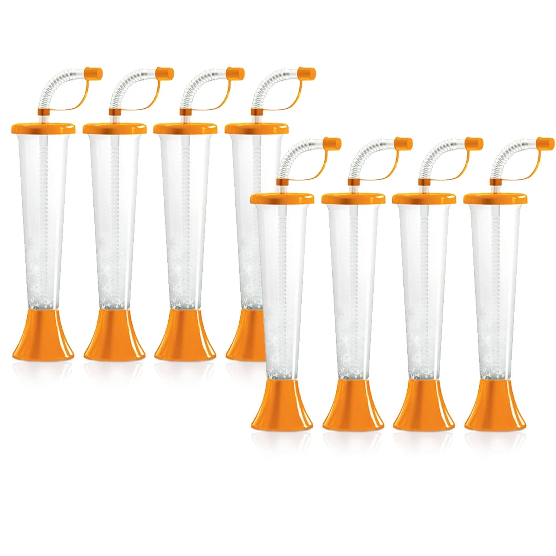 Yard Cups for Kids (108 Cups - ORANGE Lids) - for Cold and Frozen ...