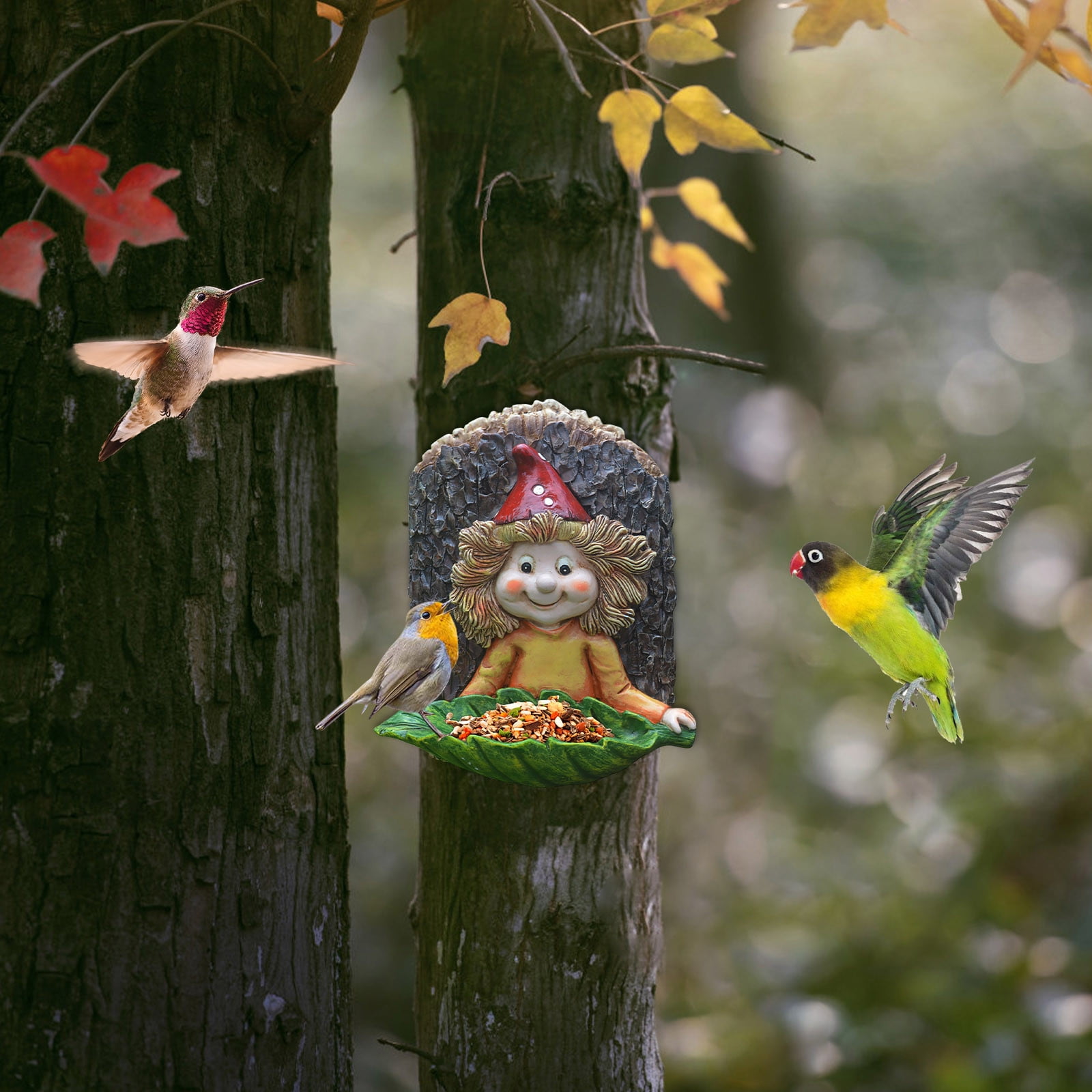 Yard Decorations - Whimsical Tree Sculpture - Garden Decoration ...