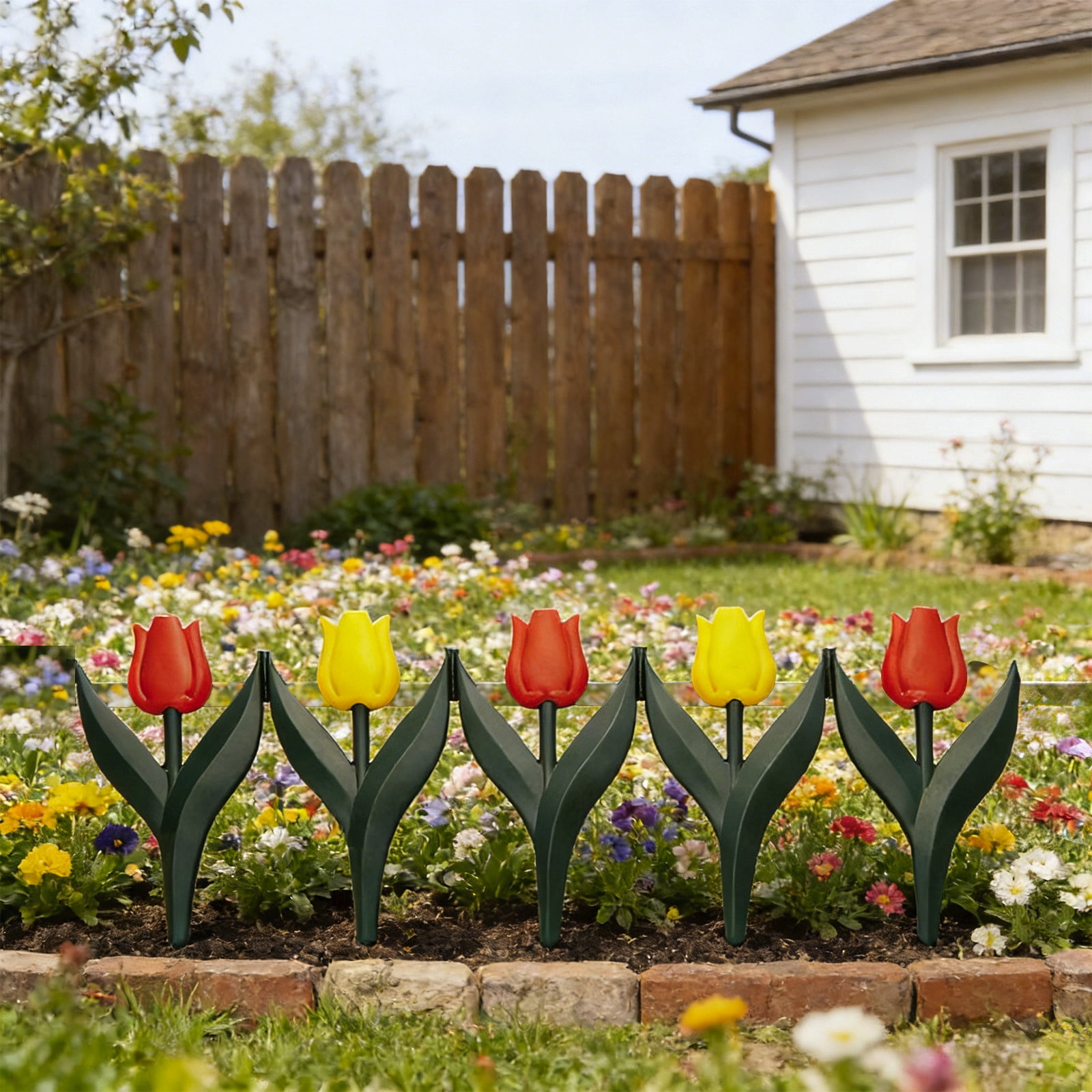 Yard Fence Mini Fence Garden Fence Small Decorative Barrier, Modular ...