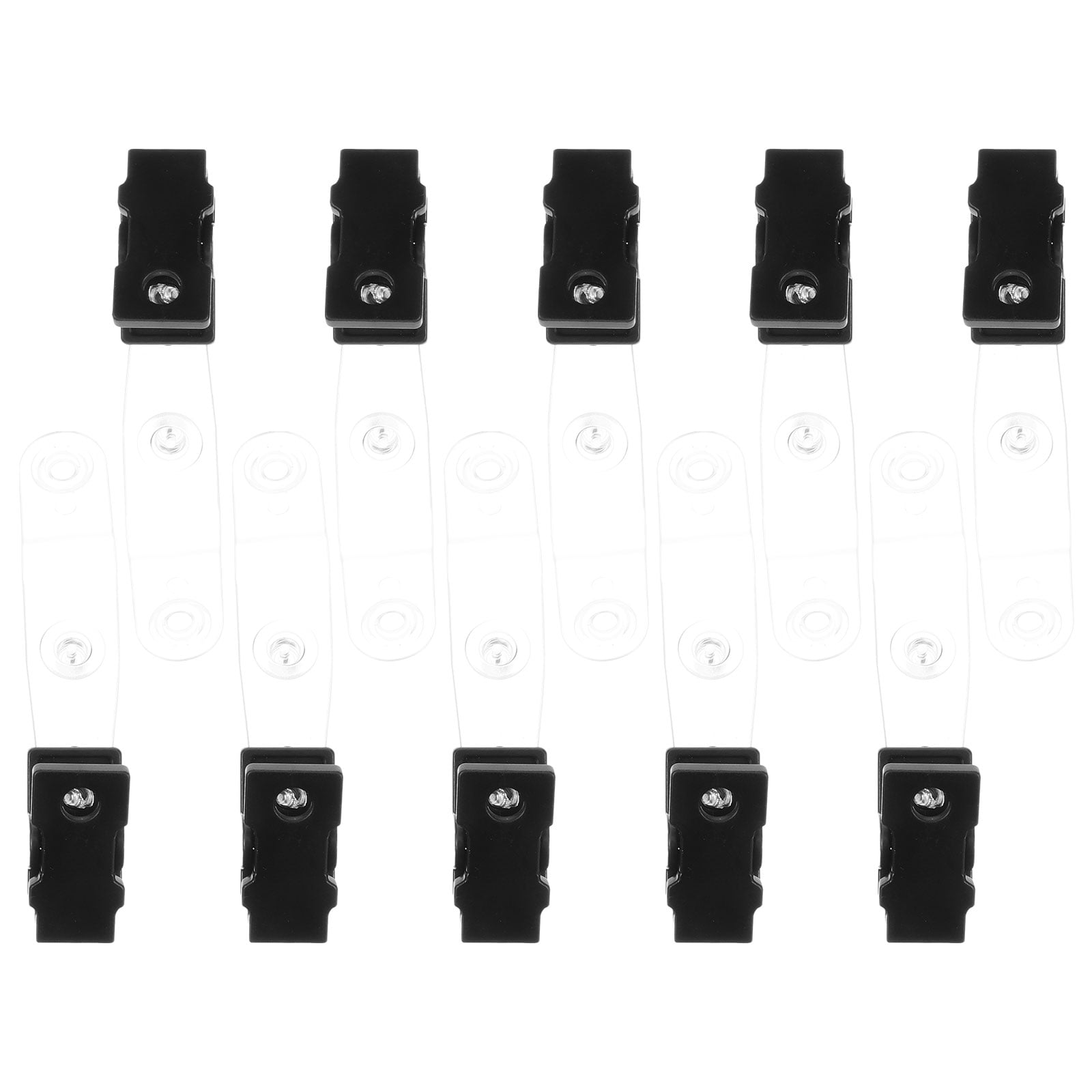 MEIBUTYUP Stopper Clips, 10-Pack PVC and Metal, Easy to Install for ...