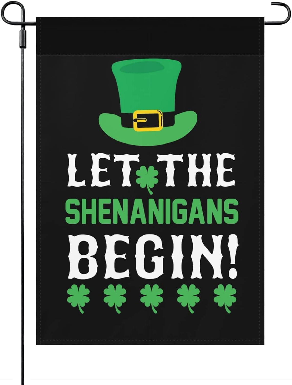 Yard Flags Let The Shenanigans Begin Garden Flags Humorous Outdoor Flag ...