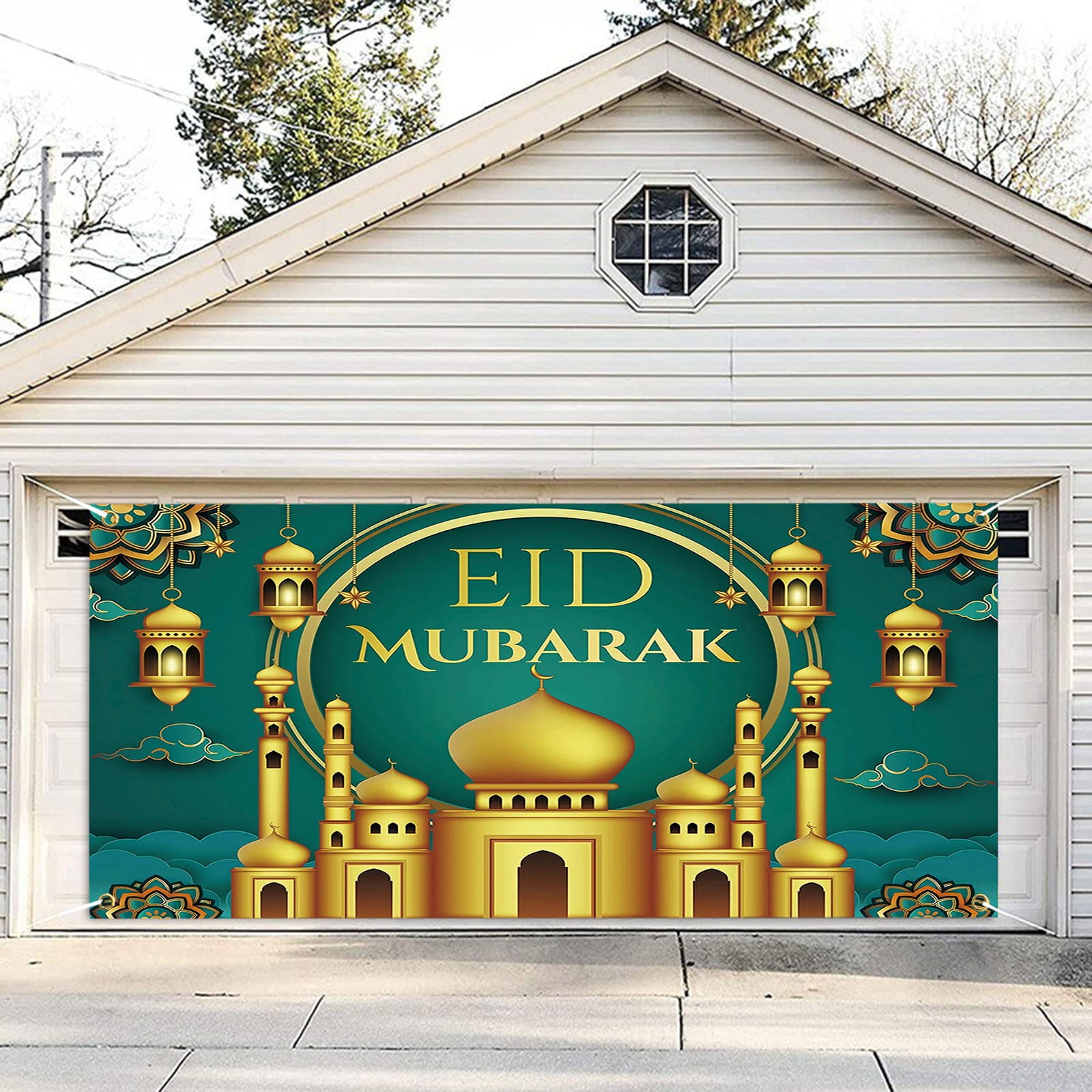 Yard Flags,Summer Garden Flags for Outside, Large Ramadan Porch Sign ...