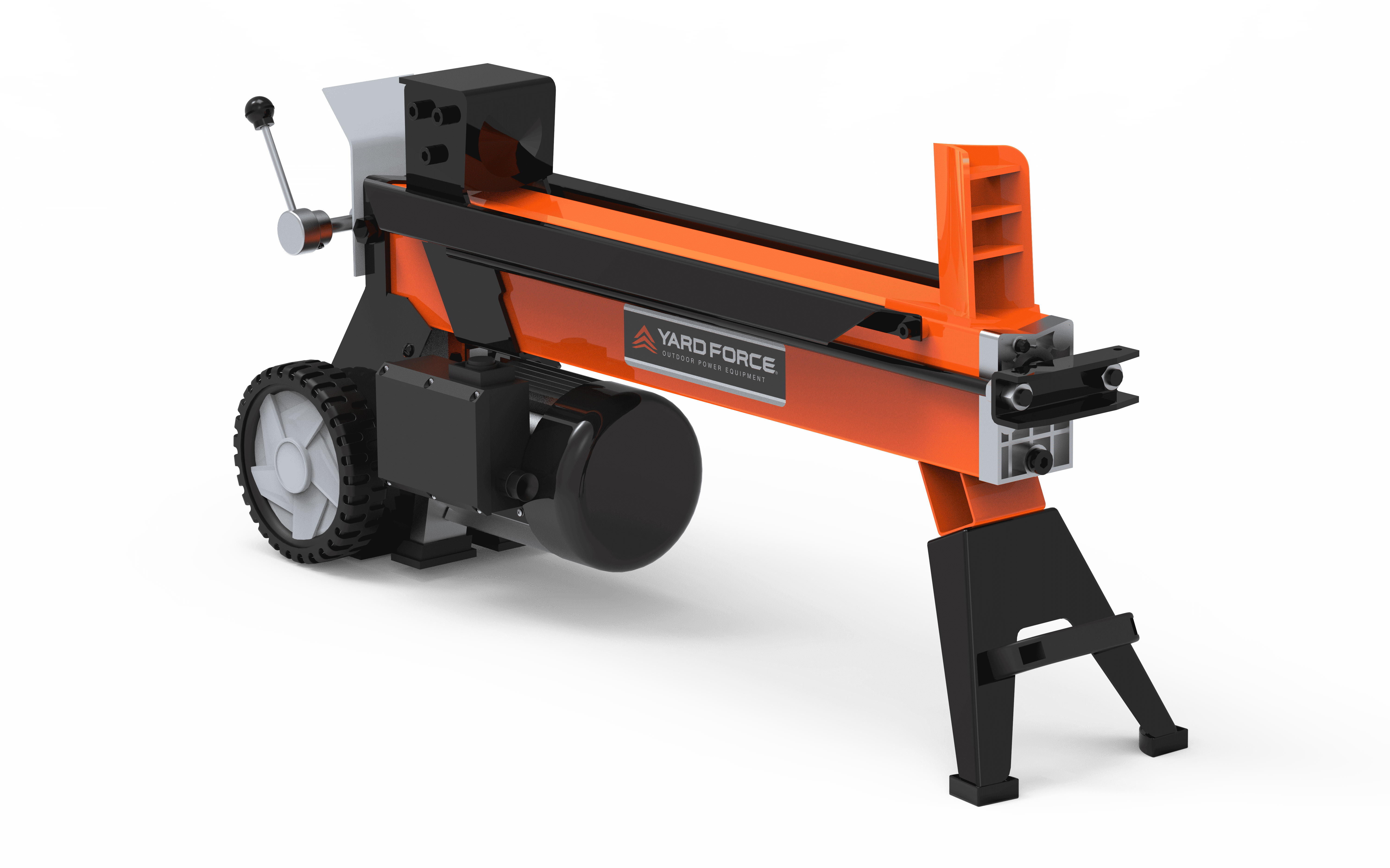 Yard Force 5-Ton 15 Amp Electric Powered Hydraulic Wood Log Splitter ...