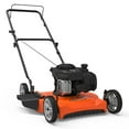 Yard Force YF21-SD Gas Lawn Mower, 125cc Briggs & Sratton Engine, Side ...
