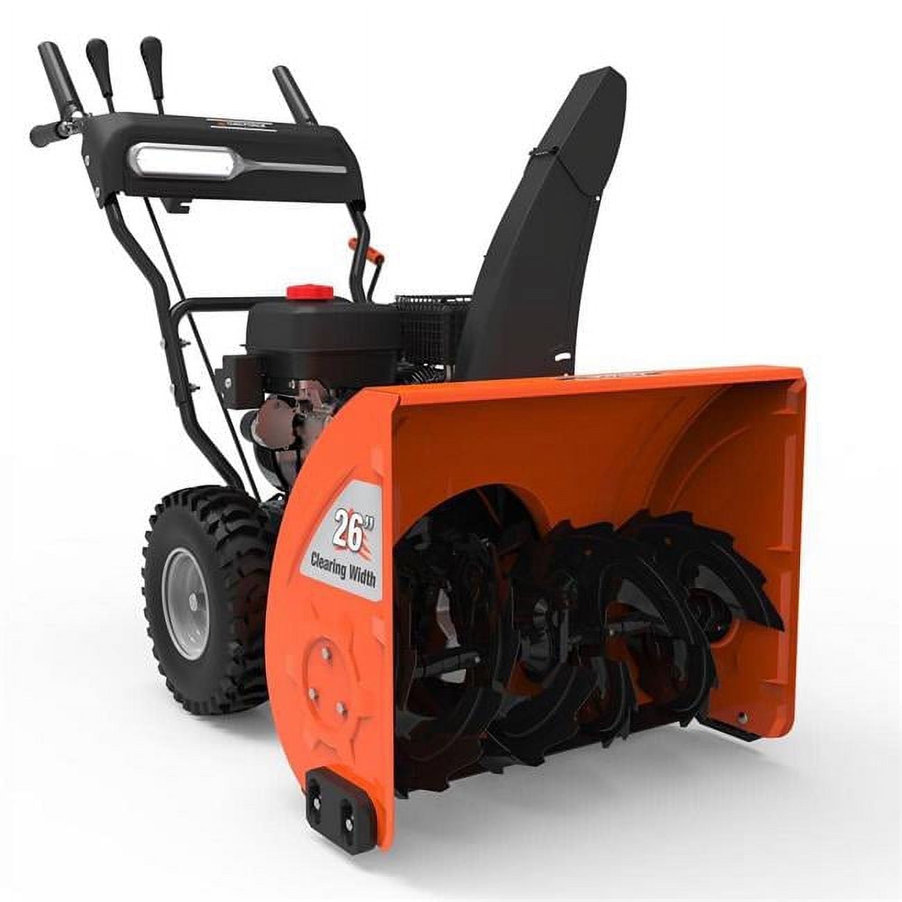 Yard Force YF26-DS21-GSB 26” Dual-Stage Gas Snow Blower, 208cc Briggs ...