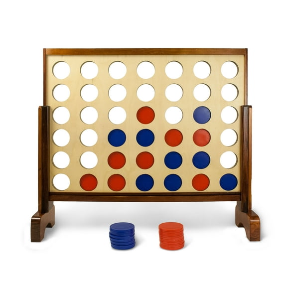 Giant Connect 4: Hasbro's Original Connect4 Game Super-Sized - 46.5 ...