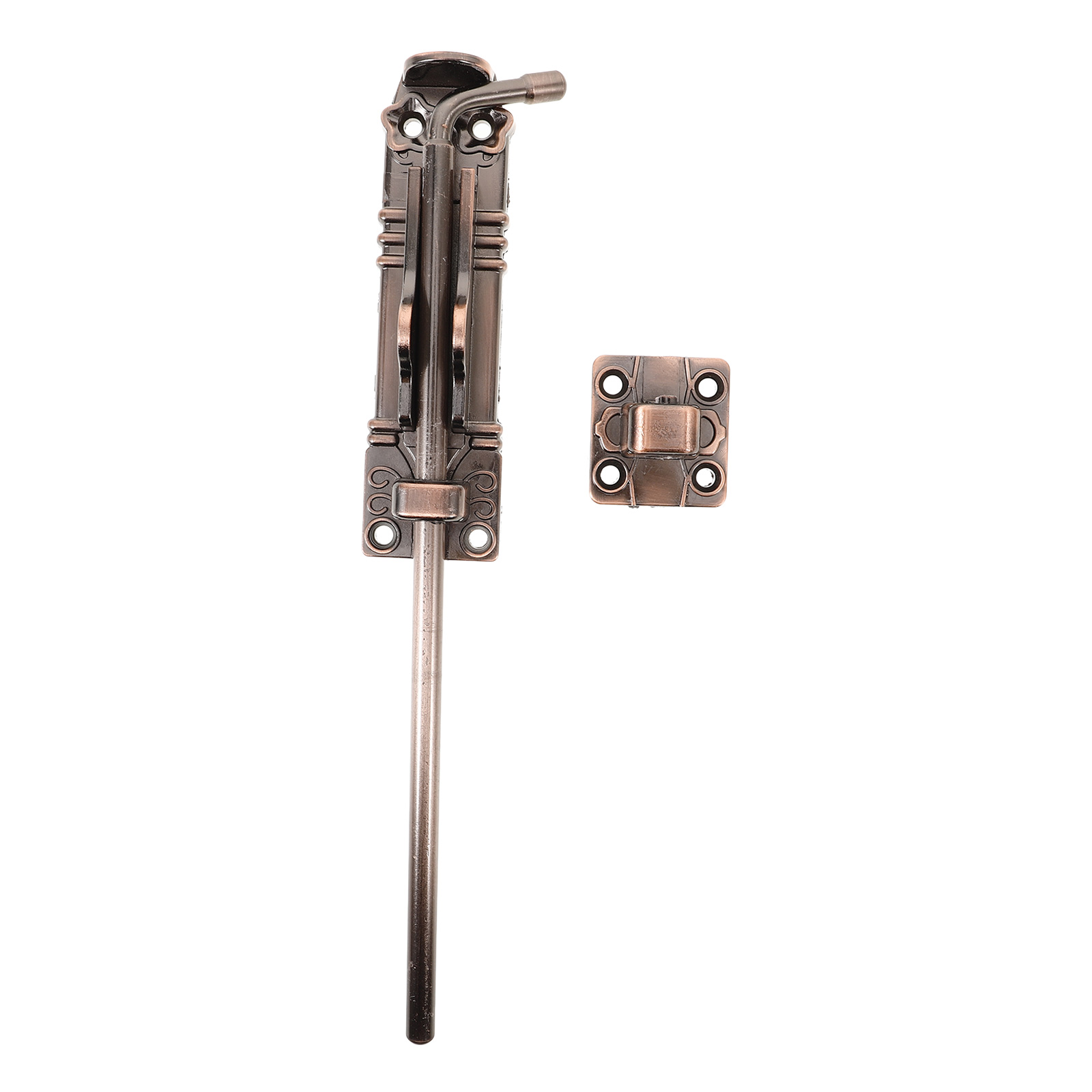 Yard Gate Latch Bolts Furniture Door Latch Cane Bolt Gate Drop Rod Zinc ...
