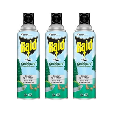 Raid House & Garden Aerosol, 11 OZ, Pack of 3 - Bug Killer, Pesticide ...