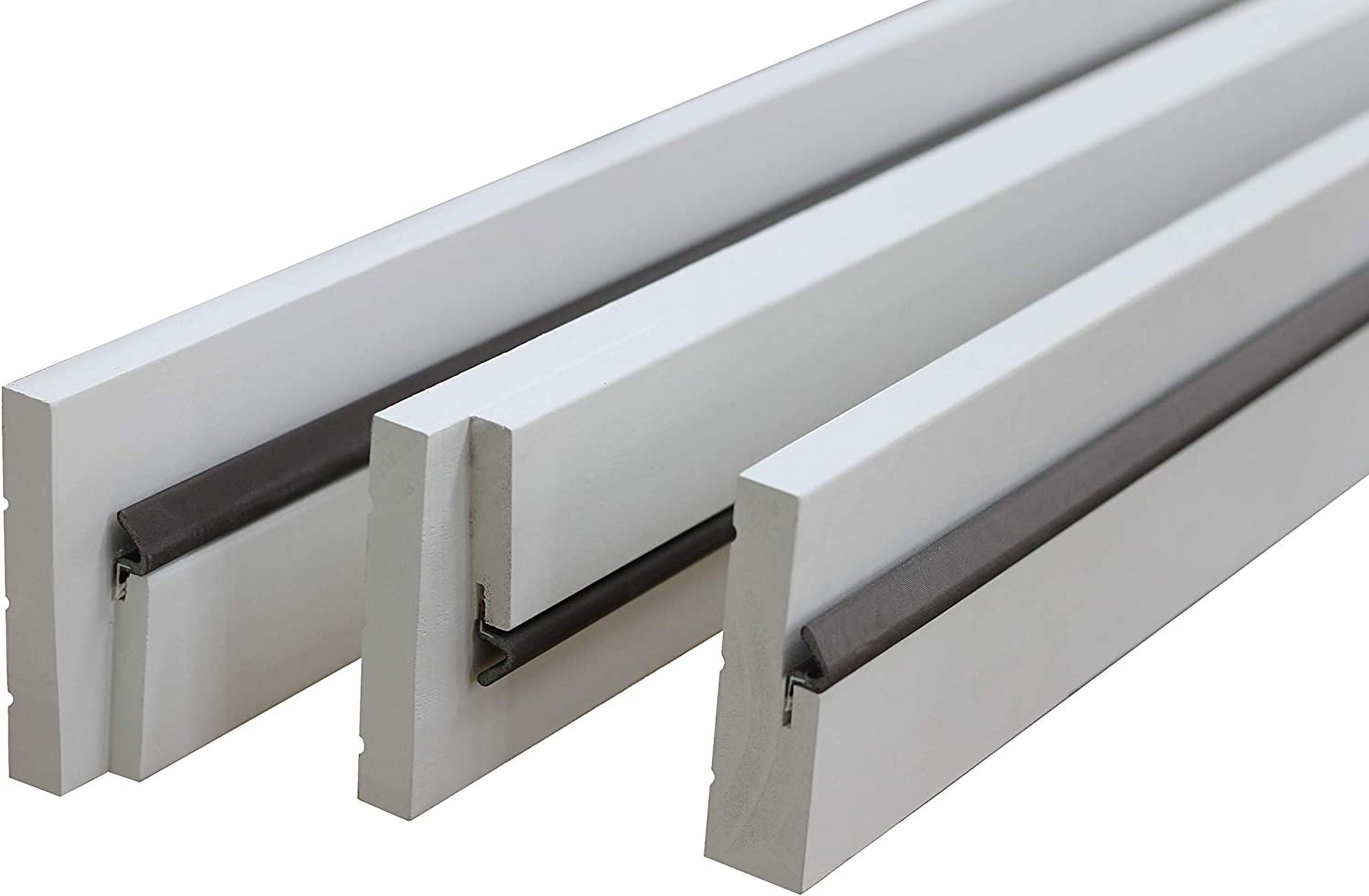 Yard & Home DIY Exterior White Door Jamb Frame Kit, Pine Wood, Primed ...