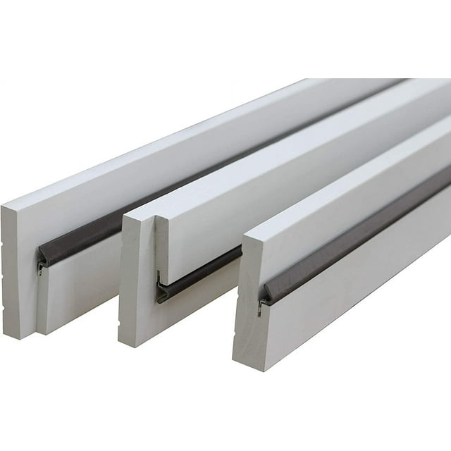 Yard & Home DIY Exterior White Door Jamb Frame Kit, Pine Wood, Primed ...