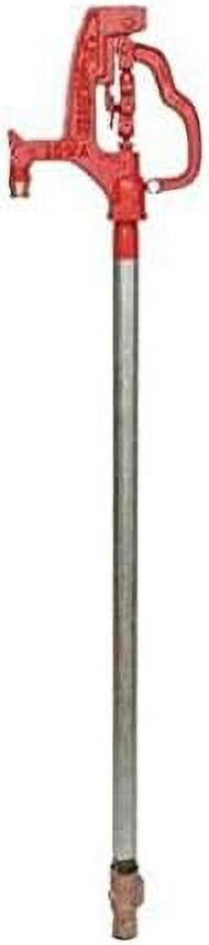 Yard Hydrant Freezeless 4 ft bury Depth 84.5 inch Length Overall ...