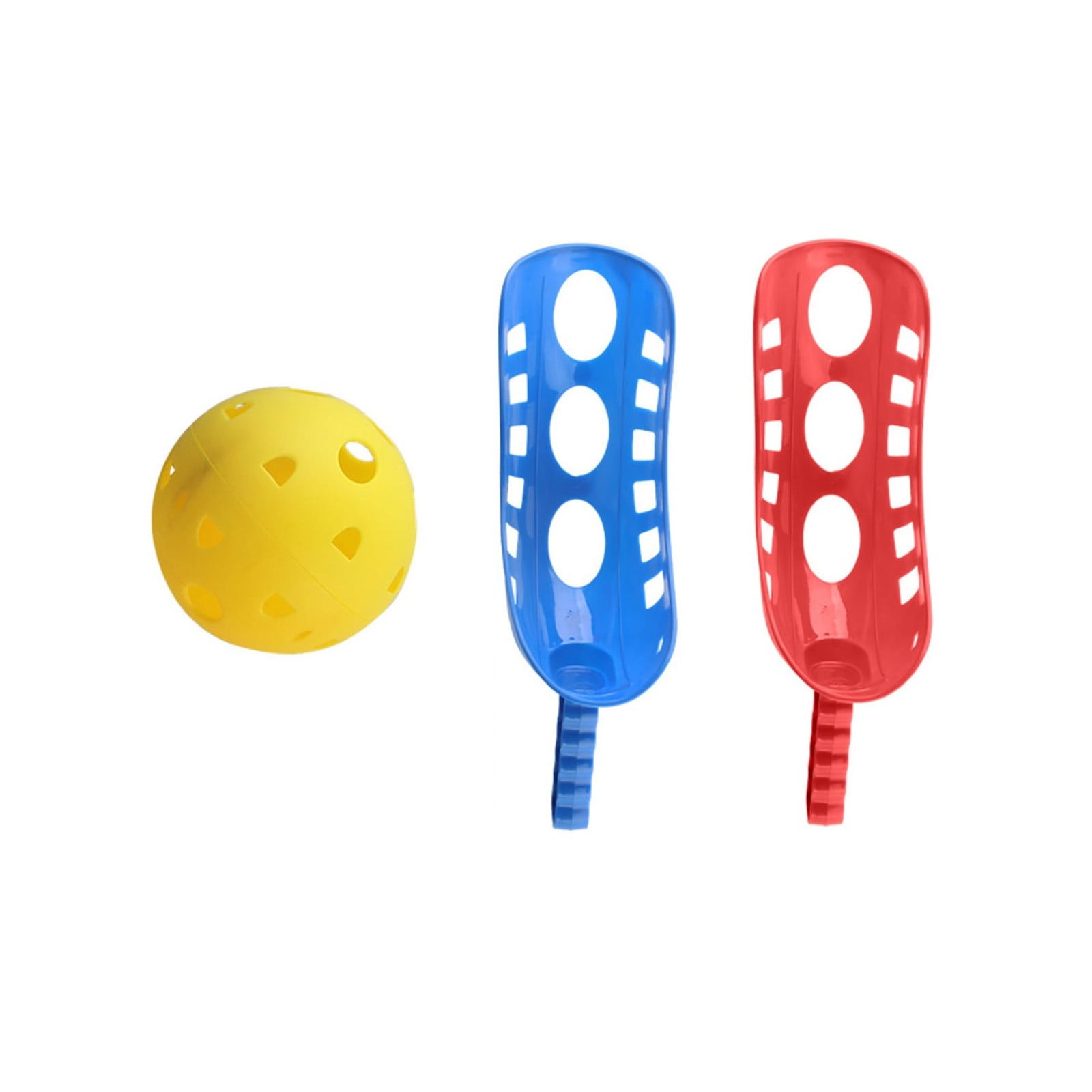 Yard Parent-Child Game Set, Material, 2 Catchers + 1 Ball, Enhances ...