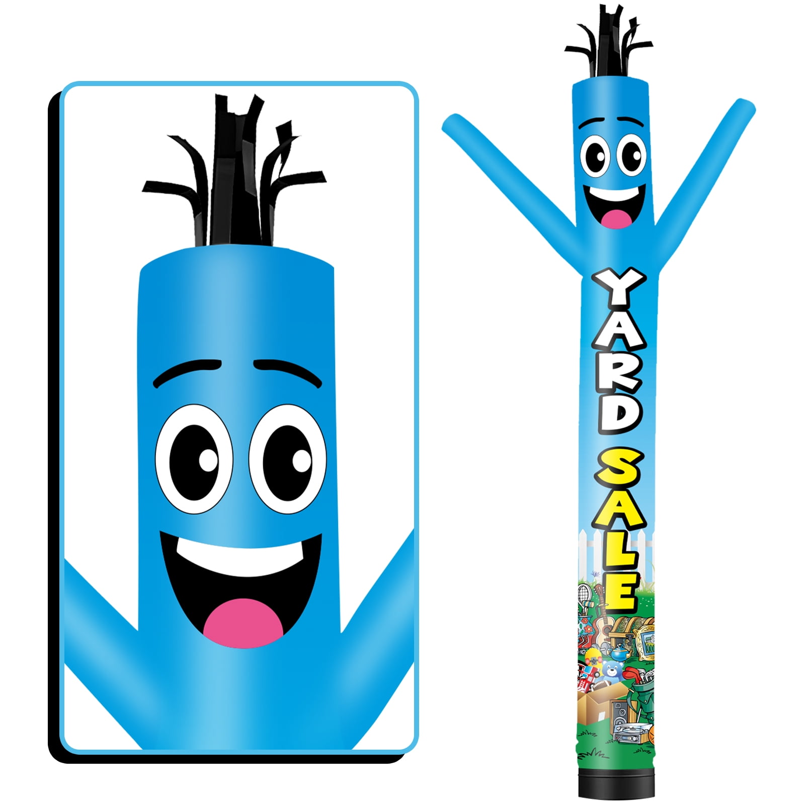 Yard Sale Inflatable Tube Man Wacky Wavy Dancing Guy for Outdoor ...