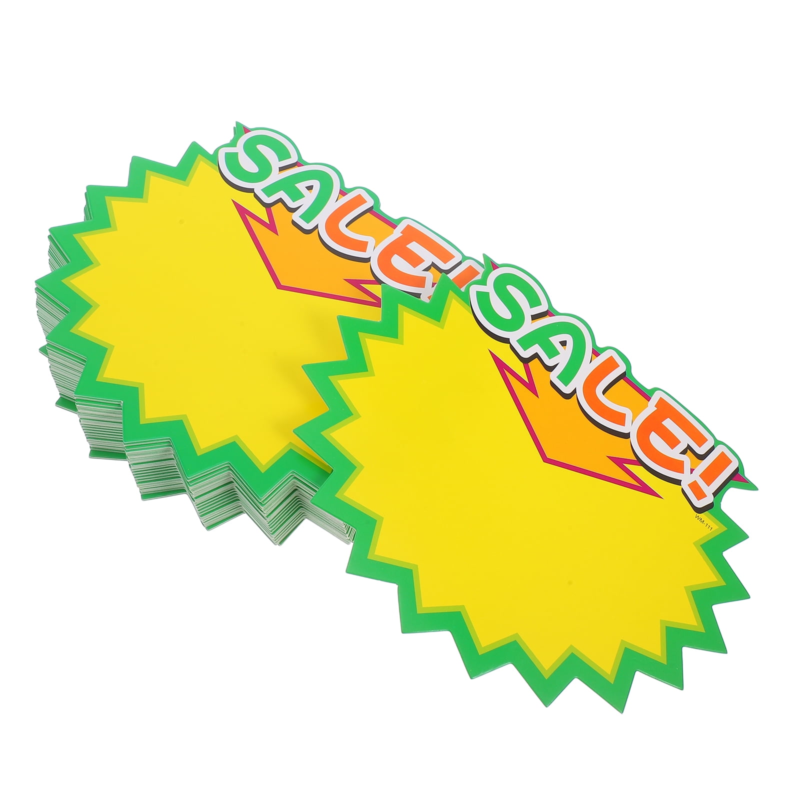 Hemoton Garage Sale Stickers with Prices Yard Sale Supplies Paper ...