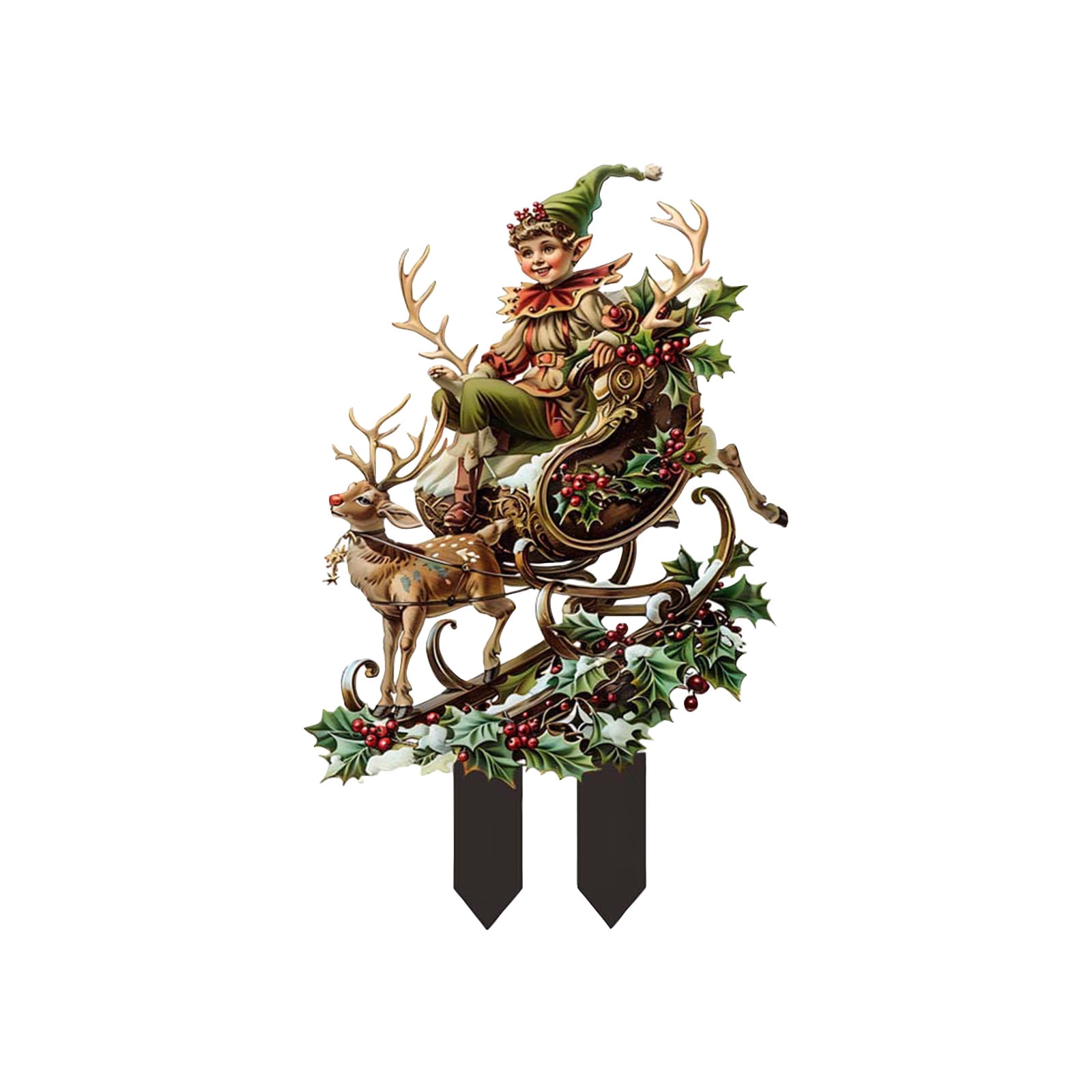 Yard Sign Outdoor for Christmas Decorations Party Signs for Yard with ...