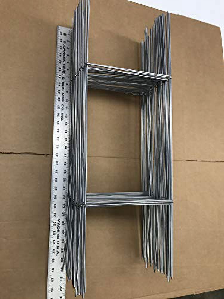Yard Sign Stake, 50 Metal Stake Double H-Frame 10 x 30 inch x 9 Gauge ...