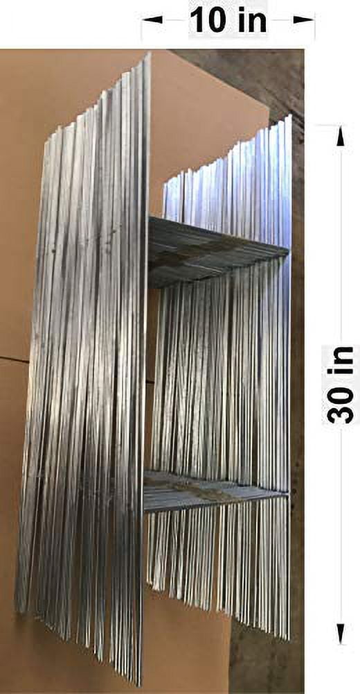 Yard Sign Stake, 50 Metal Stake Double H-Frame 10 x 30 inch x 9 Gauge ...