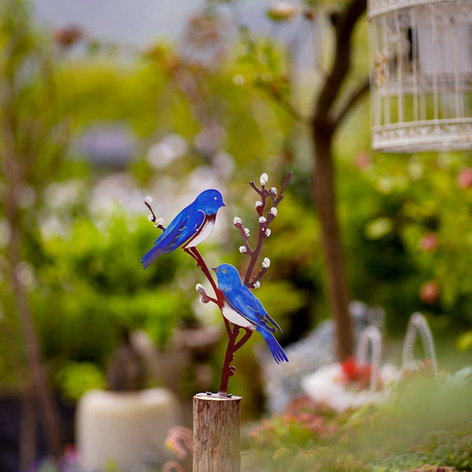 Yard Sign Stake Bird Decorative Garden Stakes,Lawn Decorations,A ...