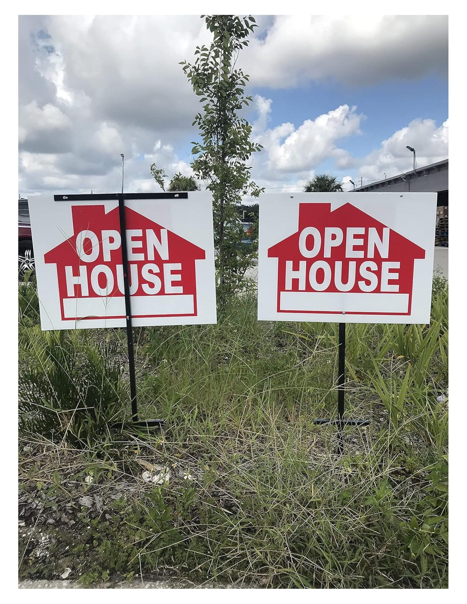 Yard Signs 20 Pack T-Bar Sign Stakes 42, Made in USA, Heavy Duty Metal ...