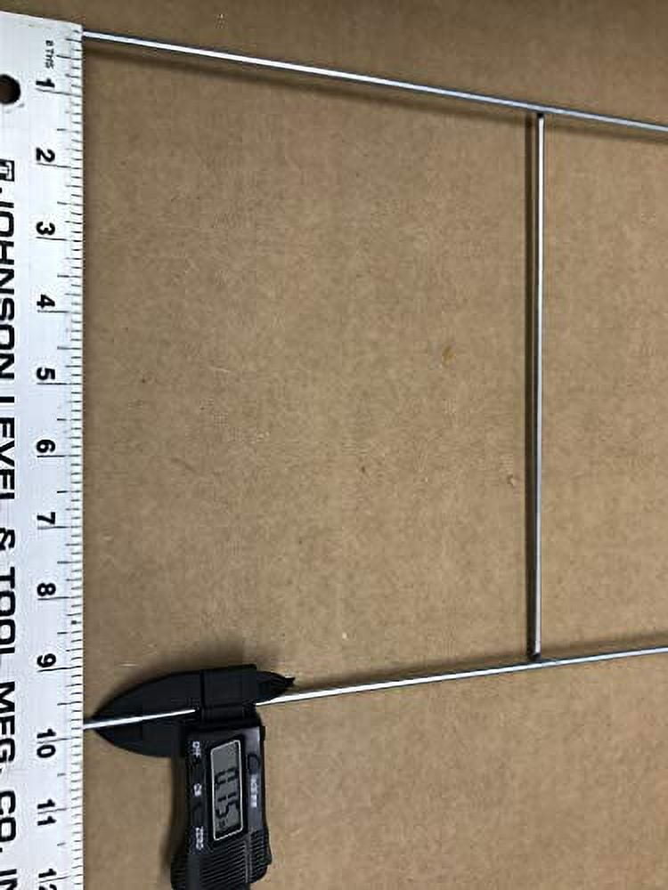 Yard Signs 50 Signs Stakes 10x24 inches 9 Gauge Galvanized Wire Double ...