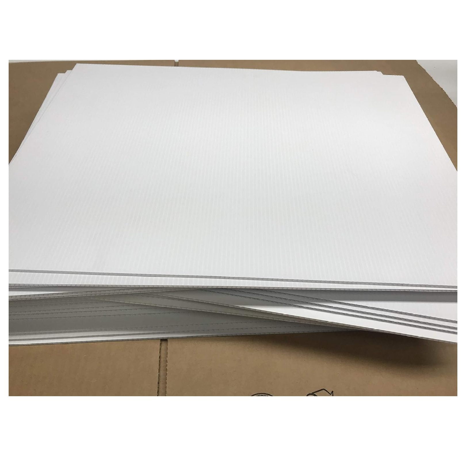 Blank Corrugated Plastic Signs