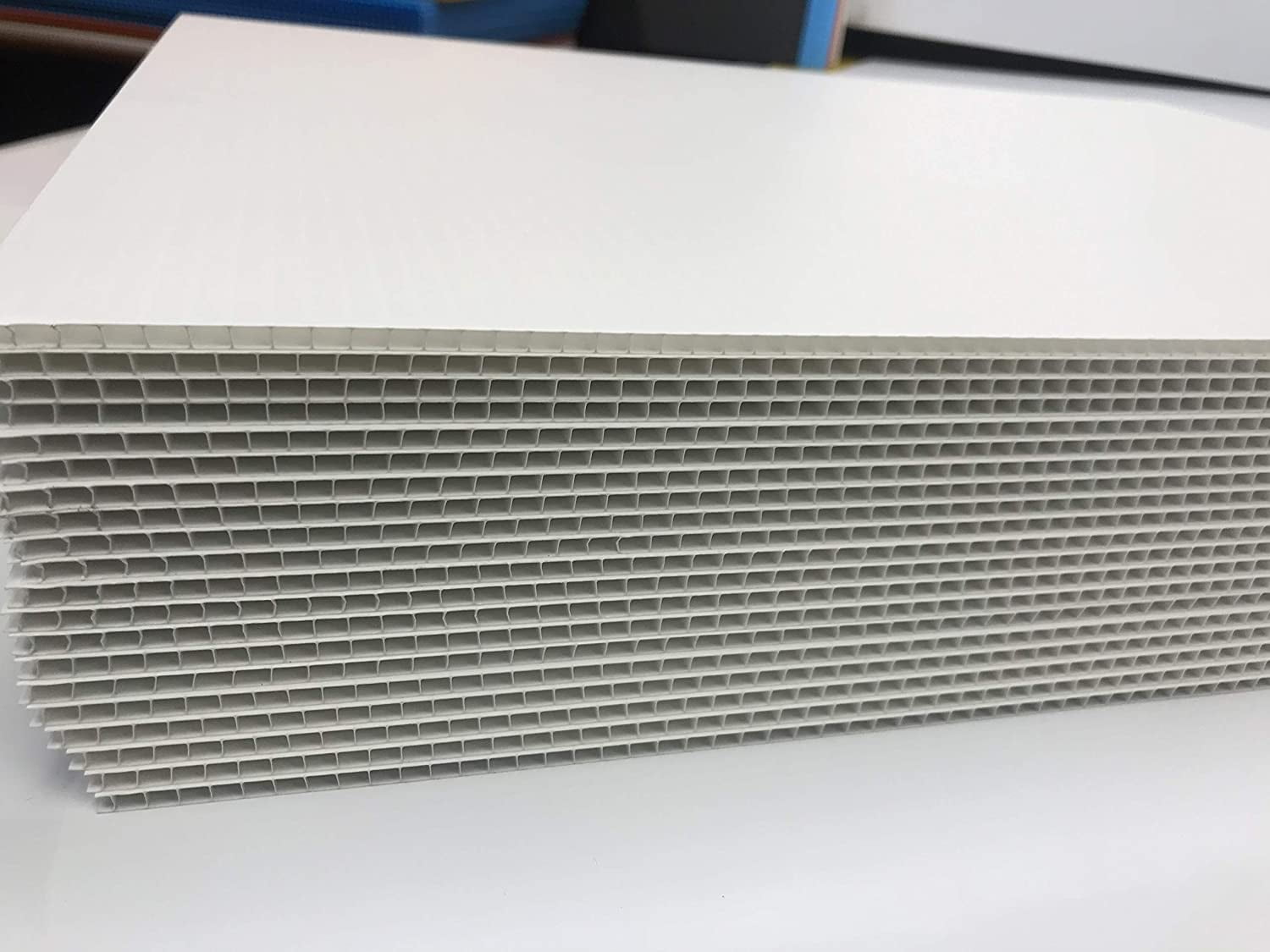 Yard Signs Pack of 100 White Signs Panel 12x18 inch x 4mm Corrugated ...