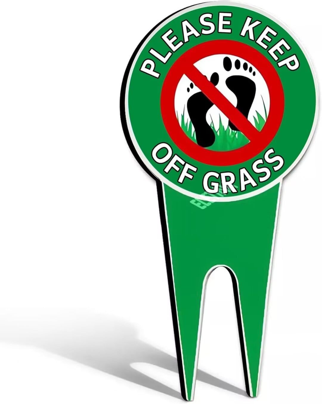 Yard Signs Please Keep off the Grass Sign Metal Reflective Yard Sign ...