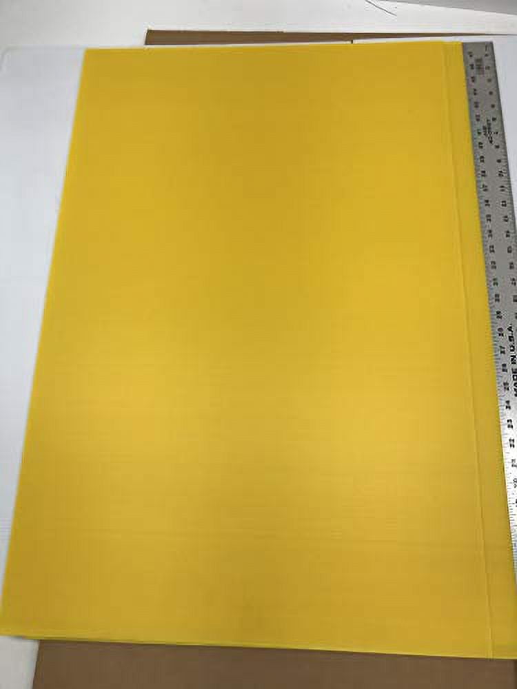 Yard Signs Signs Board Pack of 4 Large Blank Sign Panel Yellow 24" x 36 ...