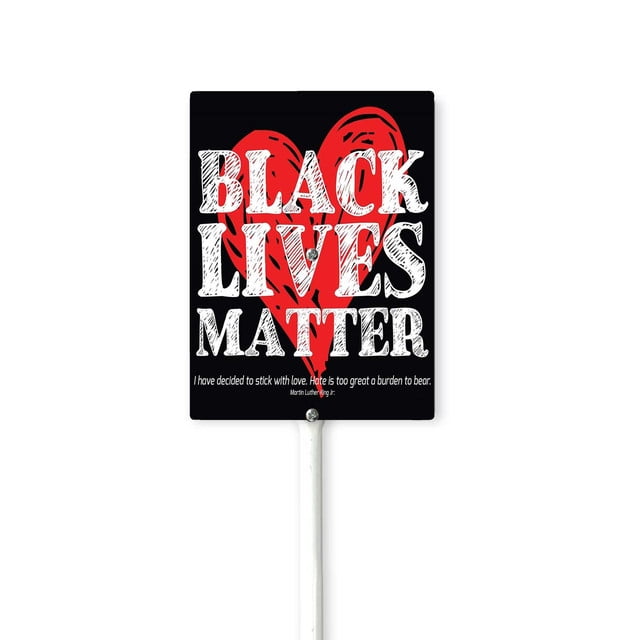 Yard Signs With Stakes,Black Lives Matter Science Love Human Rights ...