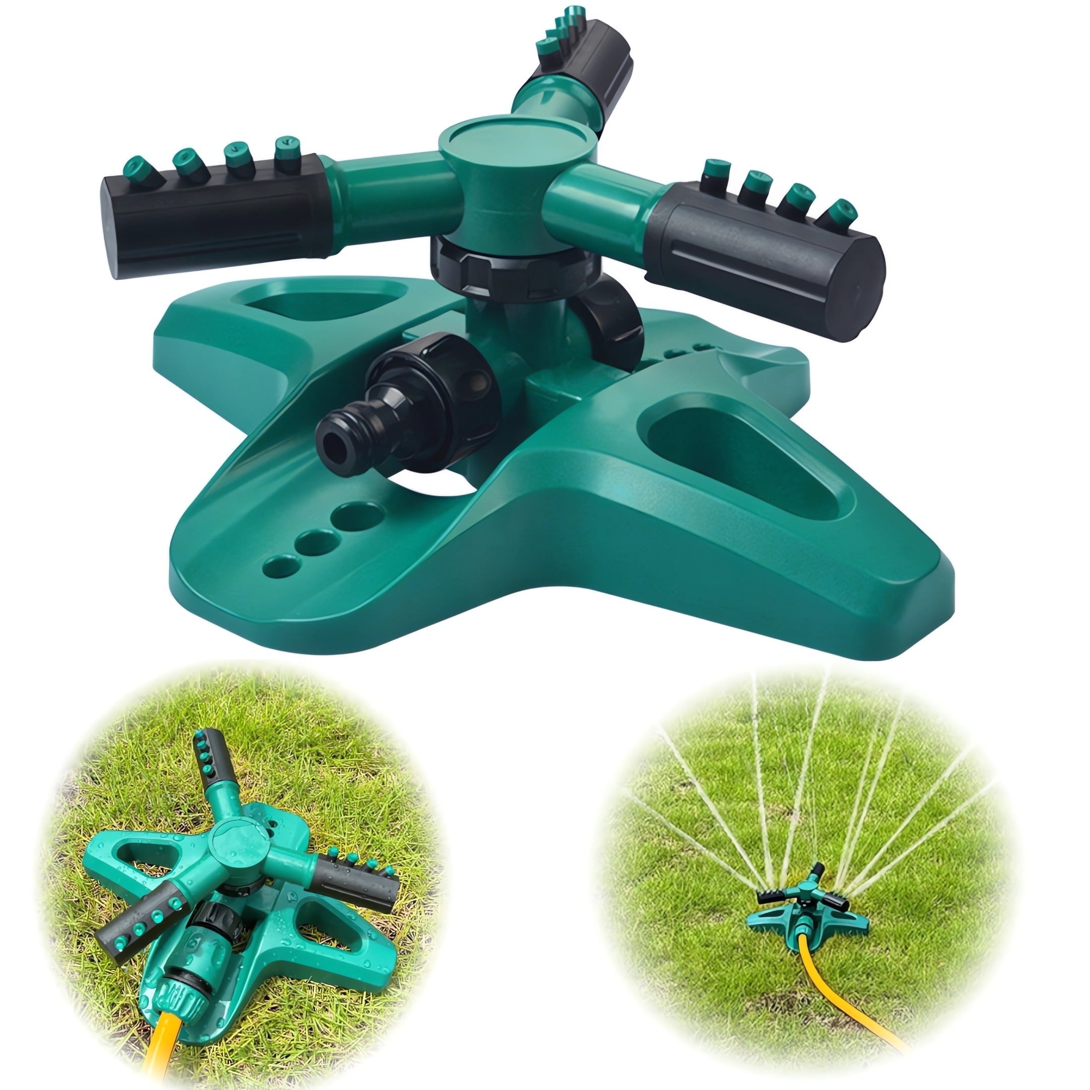 Yard Sprinkler for Lawn ，oscillating Yard Sprinklers，360 Degree ...