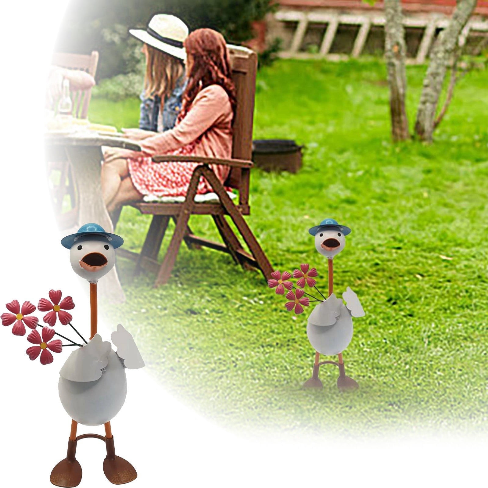 Yard Statues And Figurines Snow Buddies Ornament Large Christmas ...