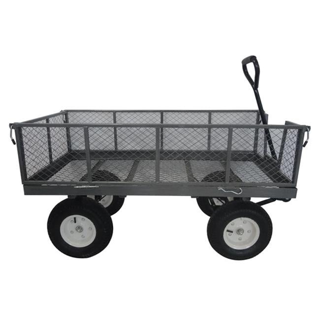 Yard Tuff 2-in-1 Jumbo Wagon - Walmart.com