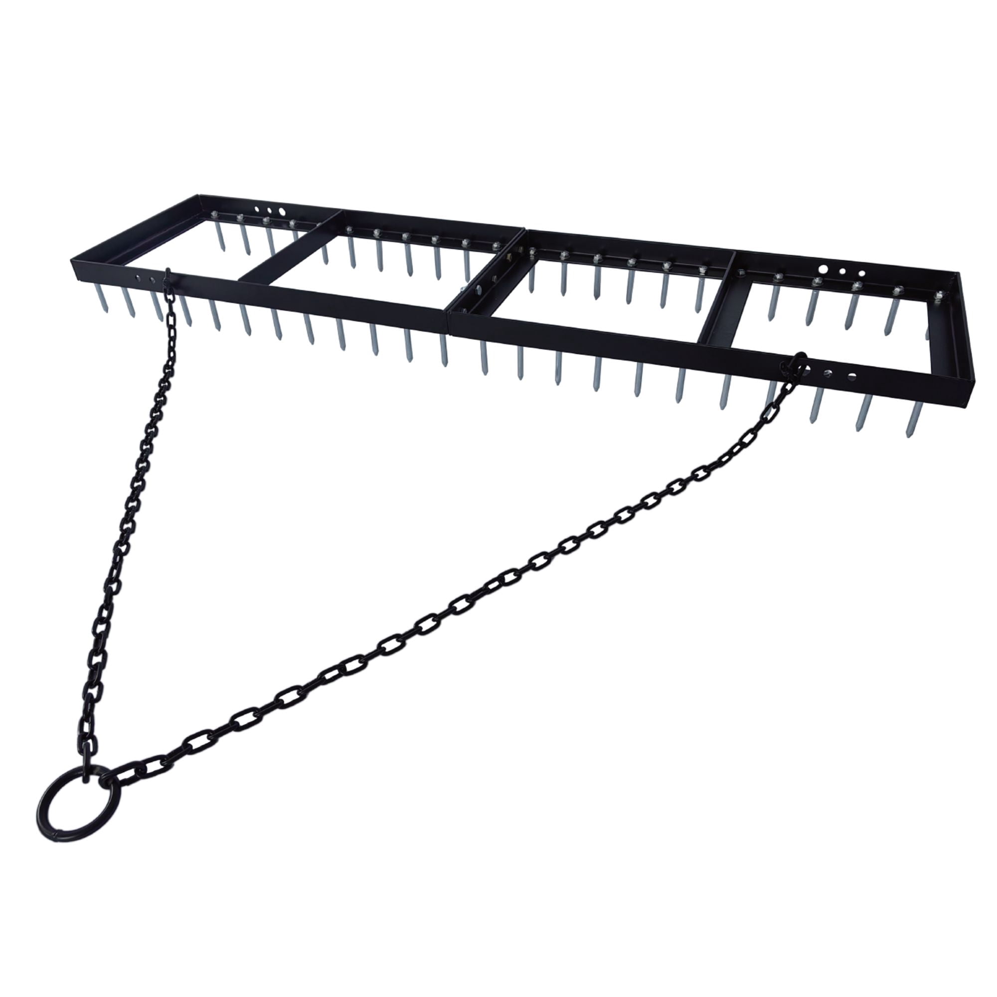 Yard Tuff Spike Drag, Tow Behind Lawn Field Leveling Attachment, 6 Ft ...