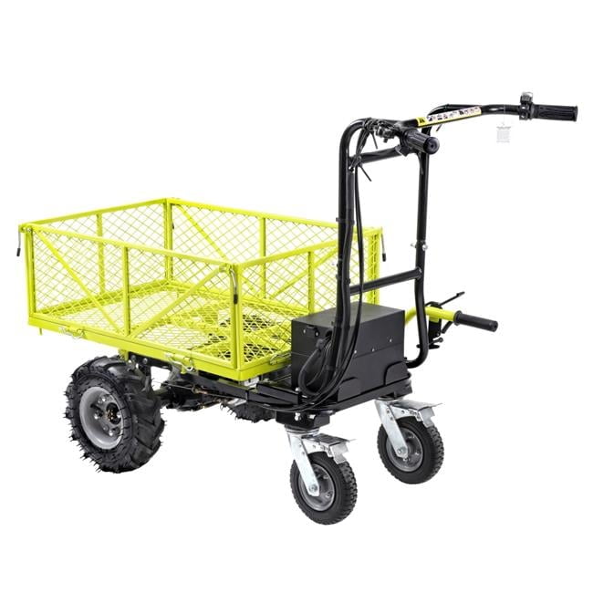 Yard Tuff YTF-4WEC 4-Wheel Electric Cart with Electric 48 Volt Motor ...