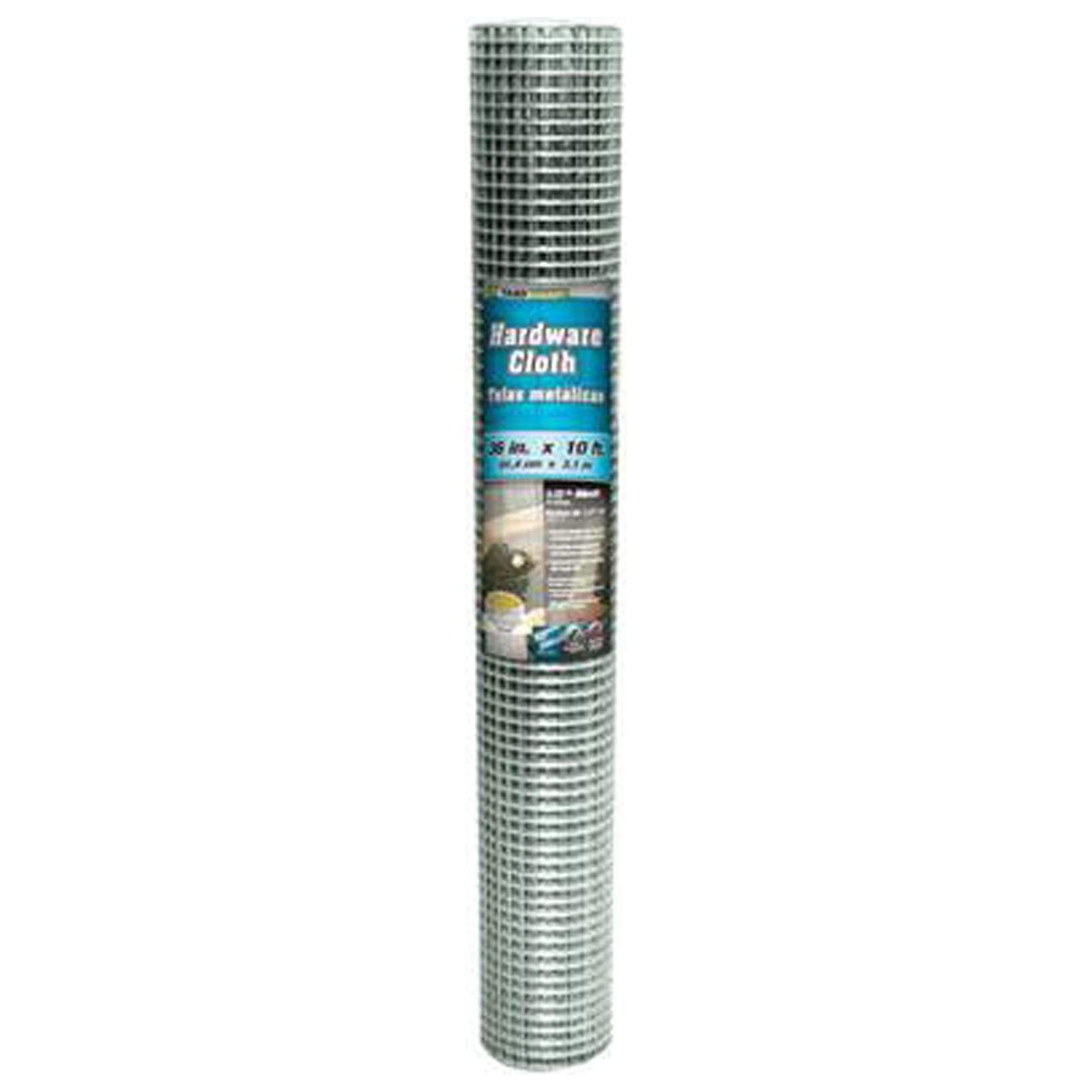 YardGard 308228B Metal Hardware Cloth Fence, 1/2-In. Mesh, 36-In. x 10 ...