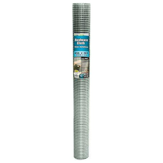 YardGard 308230B Metal Hardware Cloth Fence, 1/2-In. Mesh, 48-In. x 10 ...