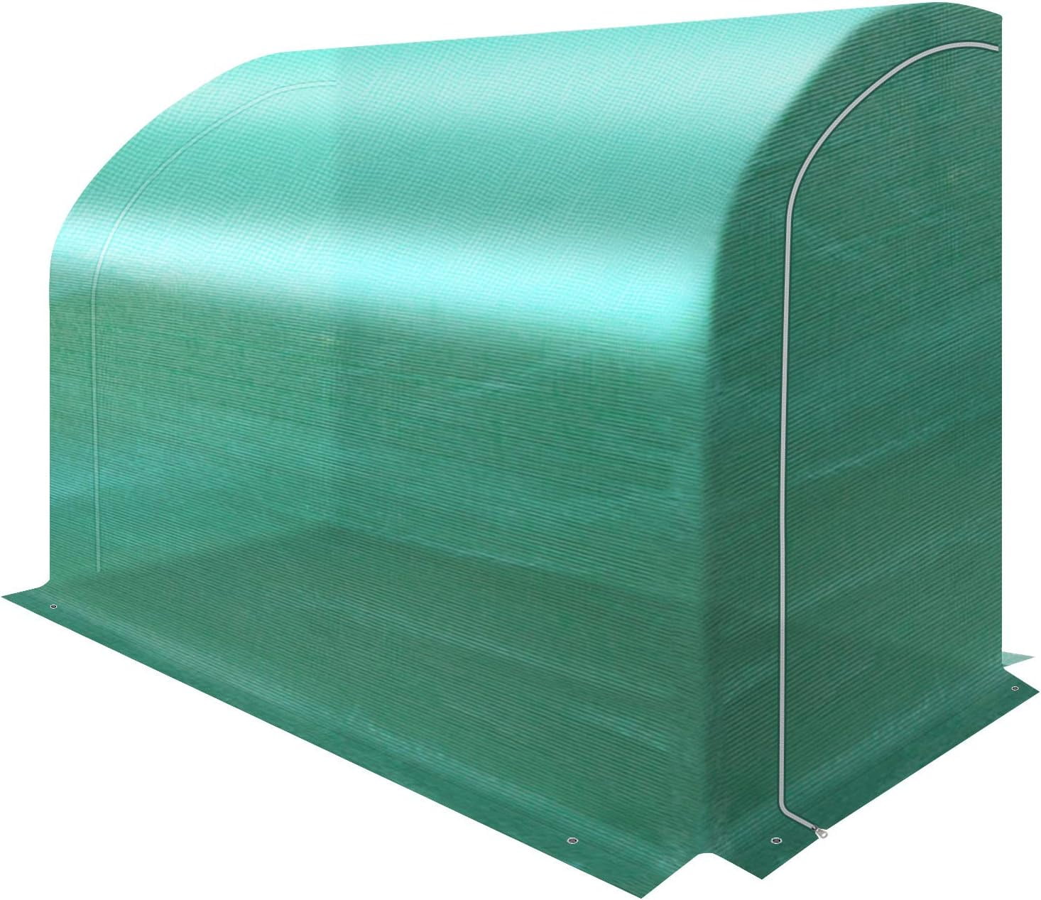 YardGrow Greenhouse Replacement Cover for 10x5x7'H Outdoor Lean to Walk ...
