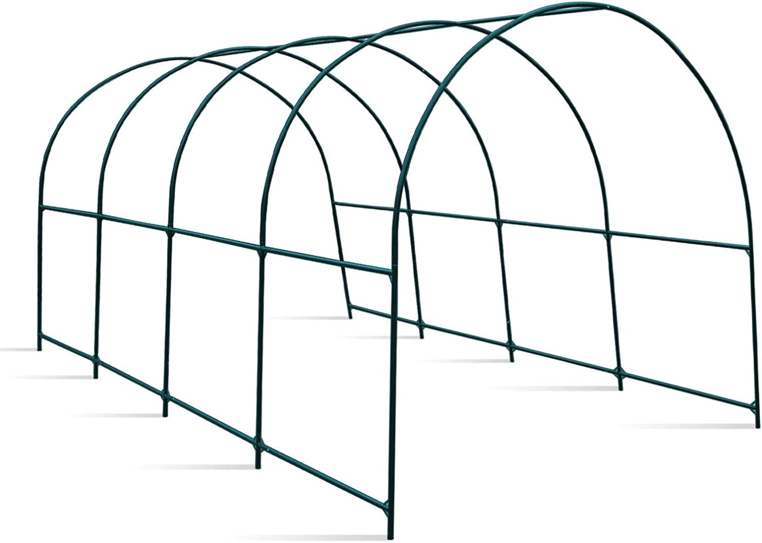 YardGrow Large Garden Support Arch Frame Climbing Plant Arch Arbor for ...