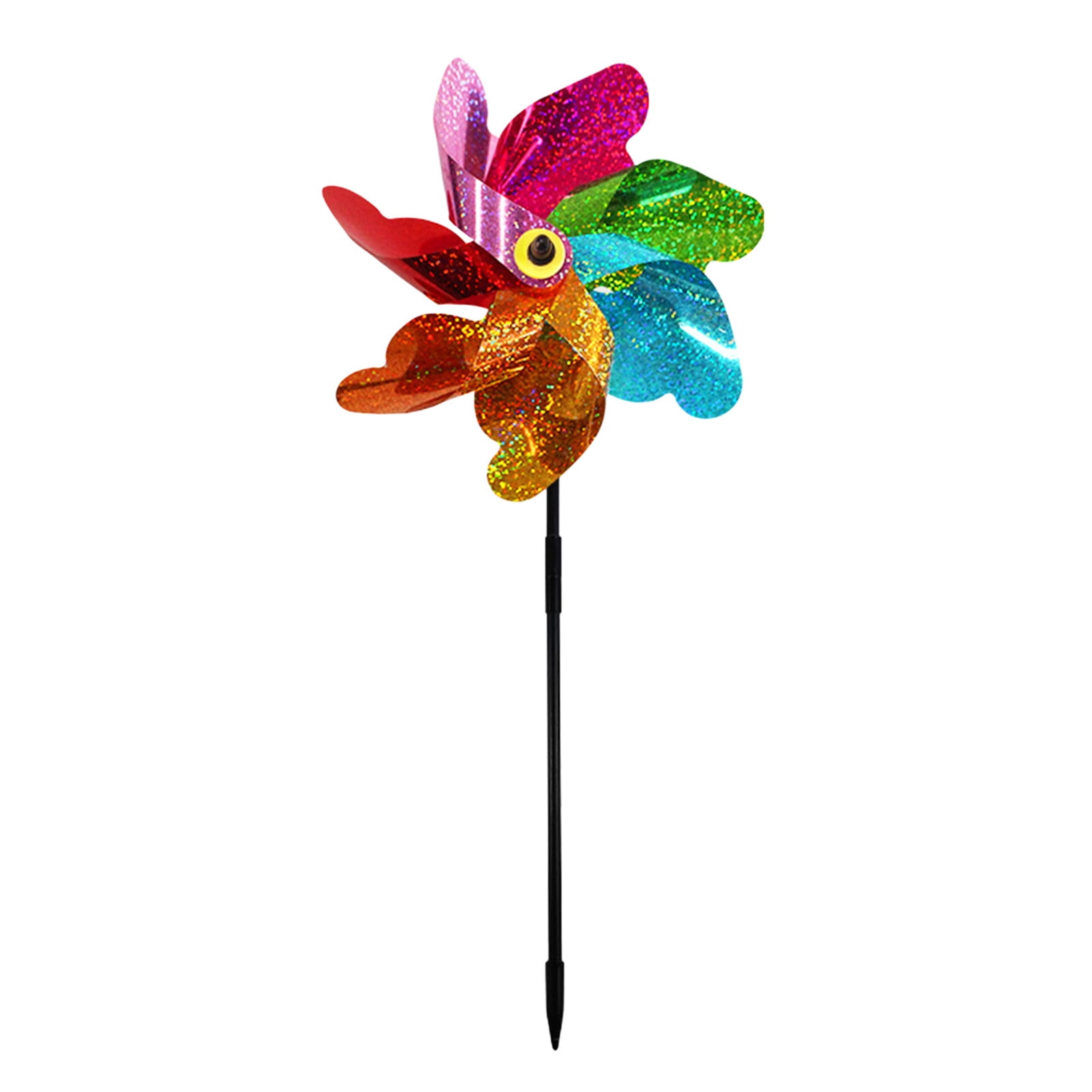 YardVibe Reflective Pinwheels Outdoor, Wind Spinners for Yard & Garden ...