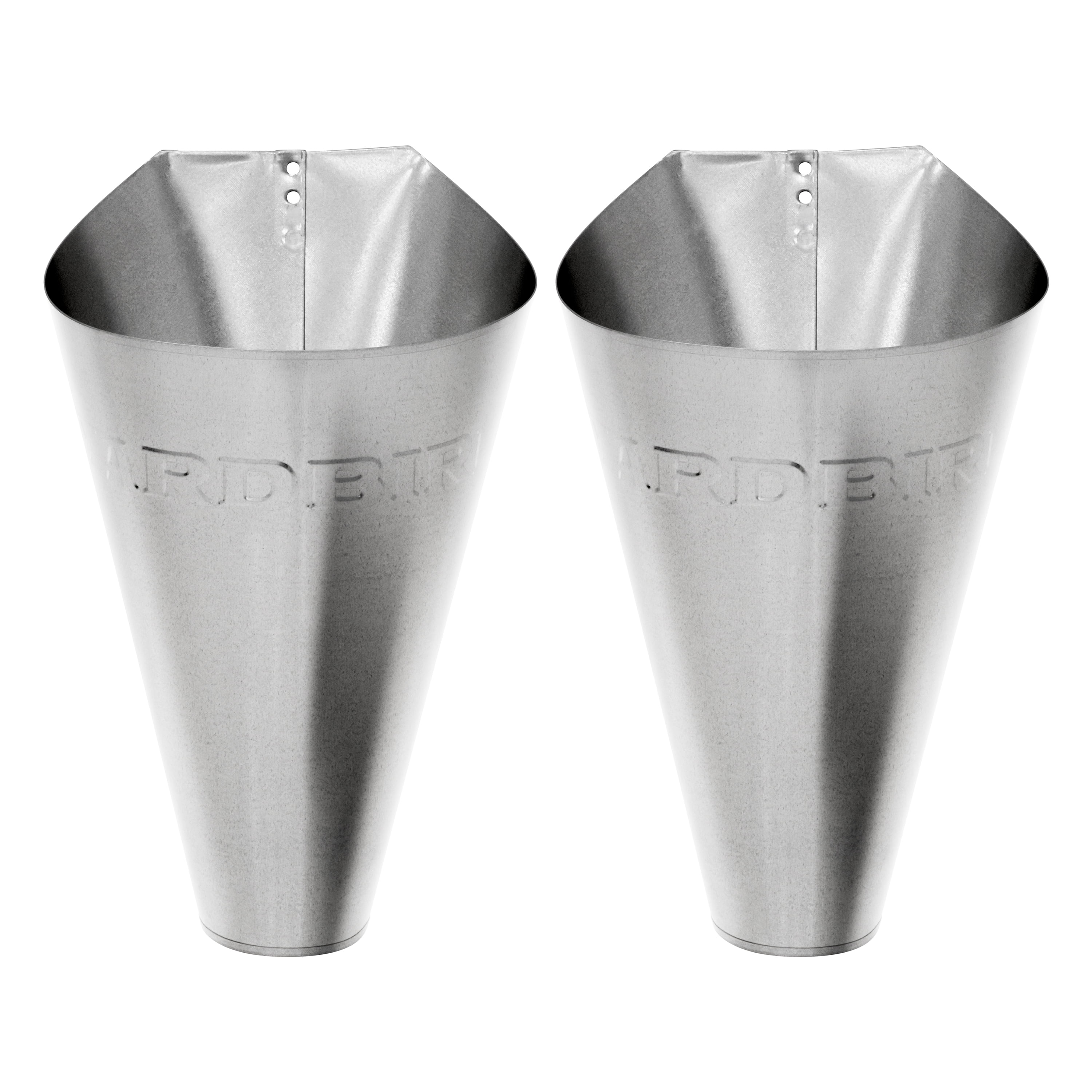 Yardbird Large Poultry Restraining Cone, 2 Pack, Galvanized Steel ...