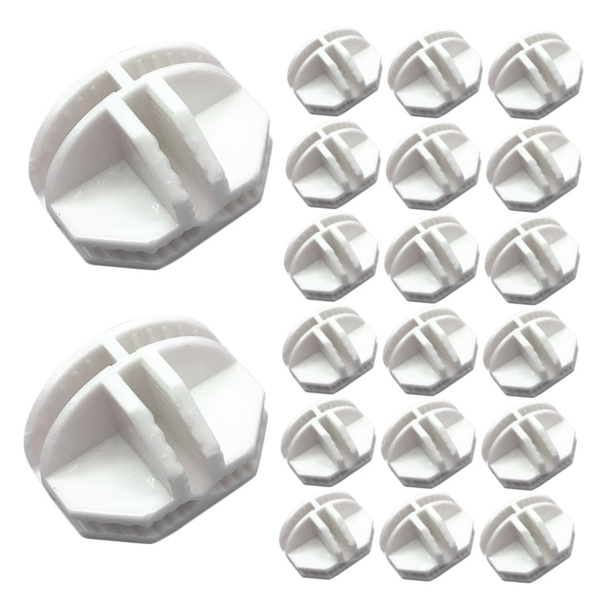 Yardenfun 50pcs Wire Cube Connectors For Modular Cube Organizer