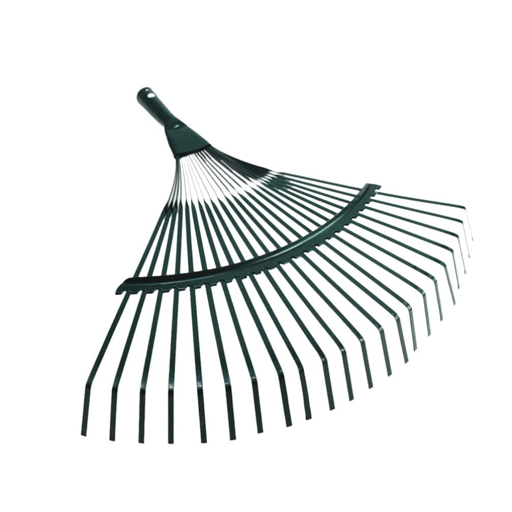 Yardenfun Rake with 22 Tines Garden Leaf Rake Leaf Scoop Rake ...