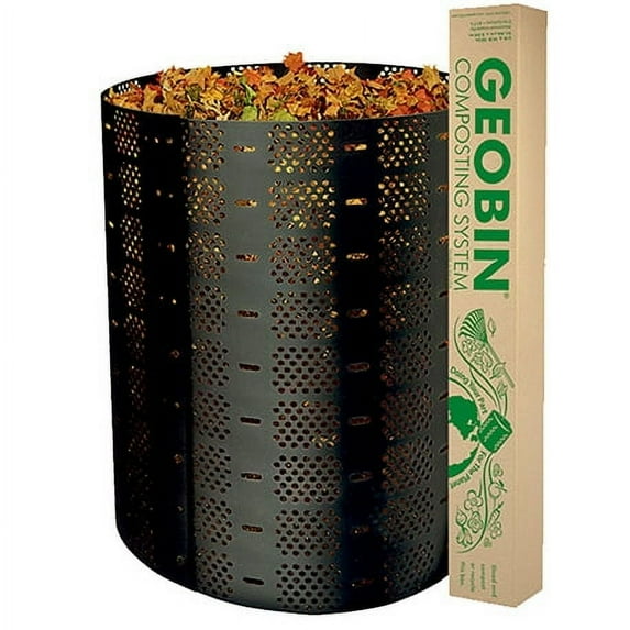 Yardfully Geobin Leaf Composter Composting System (Black) - Walmart.com