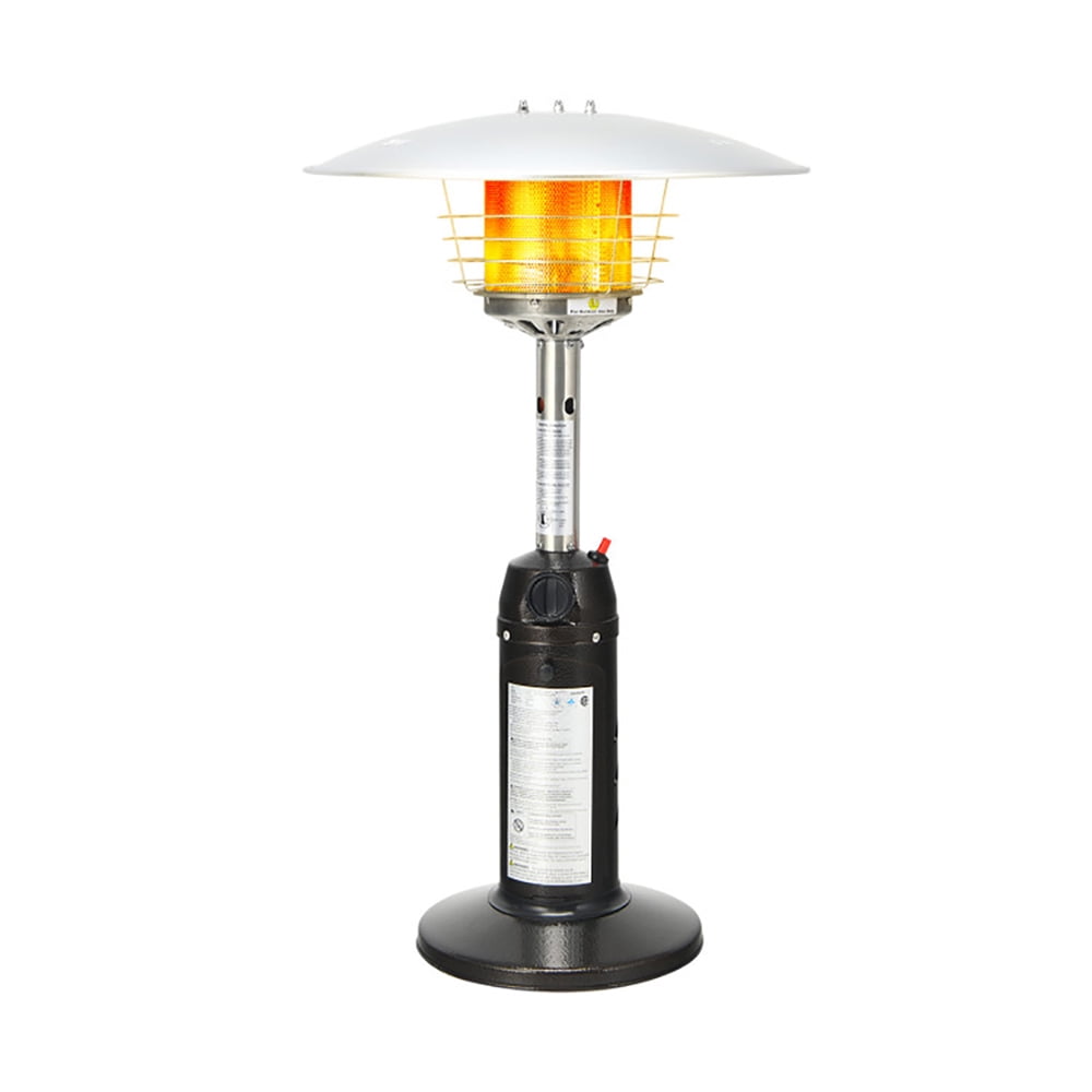 Yardi Yard 11 000 BTU Portable Tabletop Propane Patio Standing Heater ...