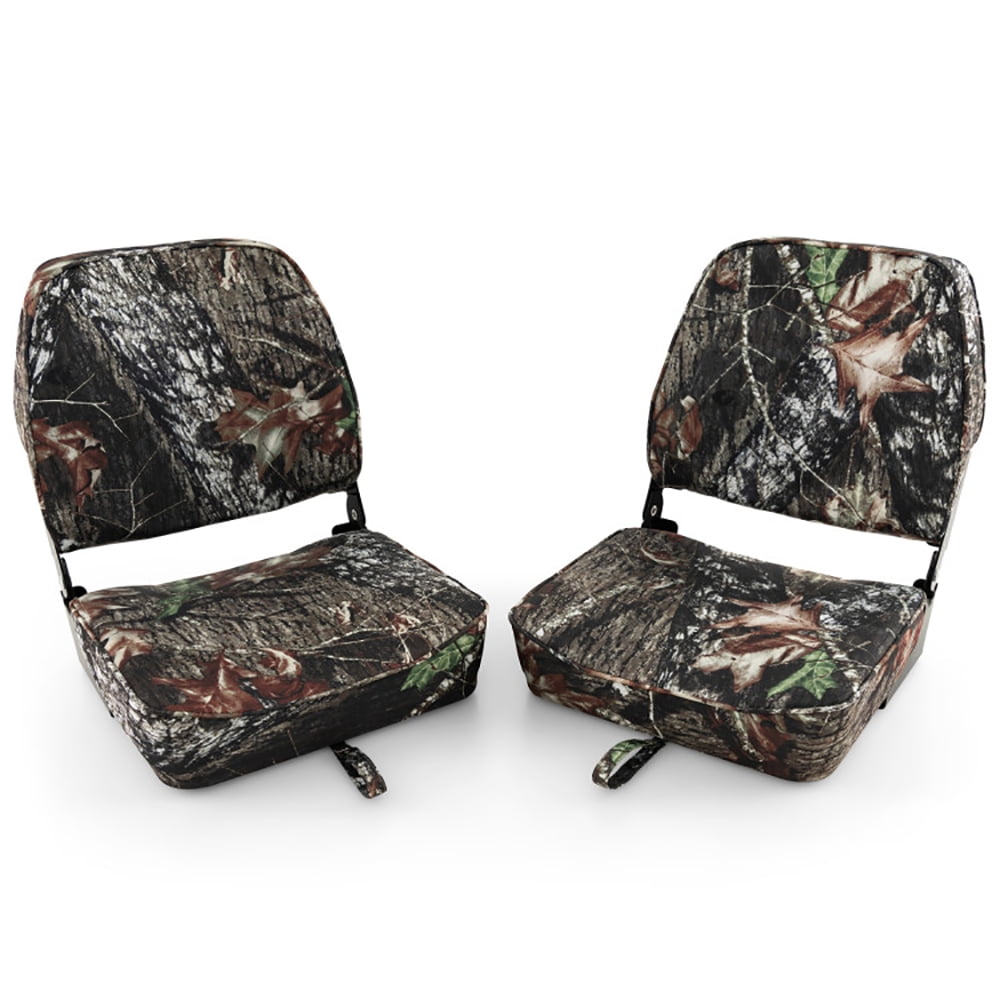 Yardi Yard 2-Piece Folding Boat Seat Set with Sponge Padding-Camouflage ...