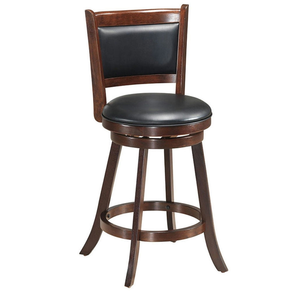 Yardi Yard 2 Pieces 24 Inch Swivel Counter Stool Dining Chair ...