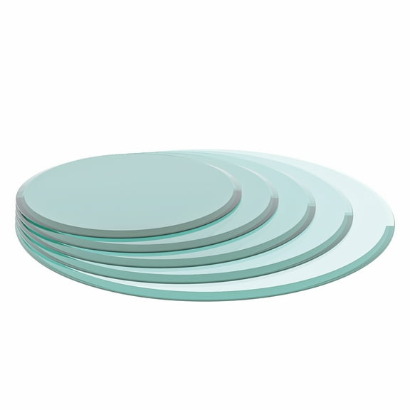Clear Acrylic Round Table Top