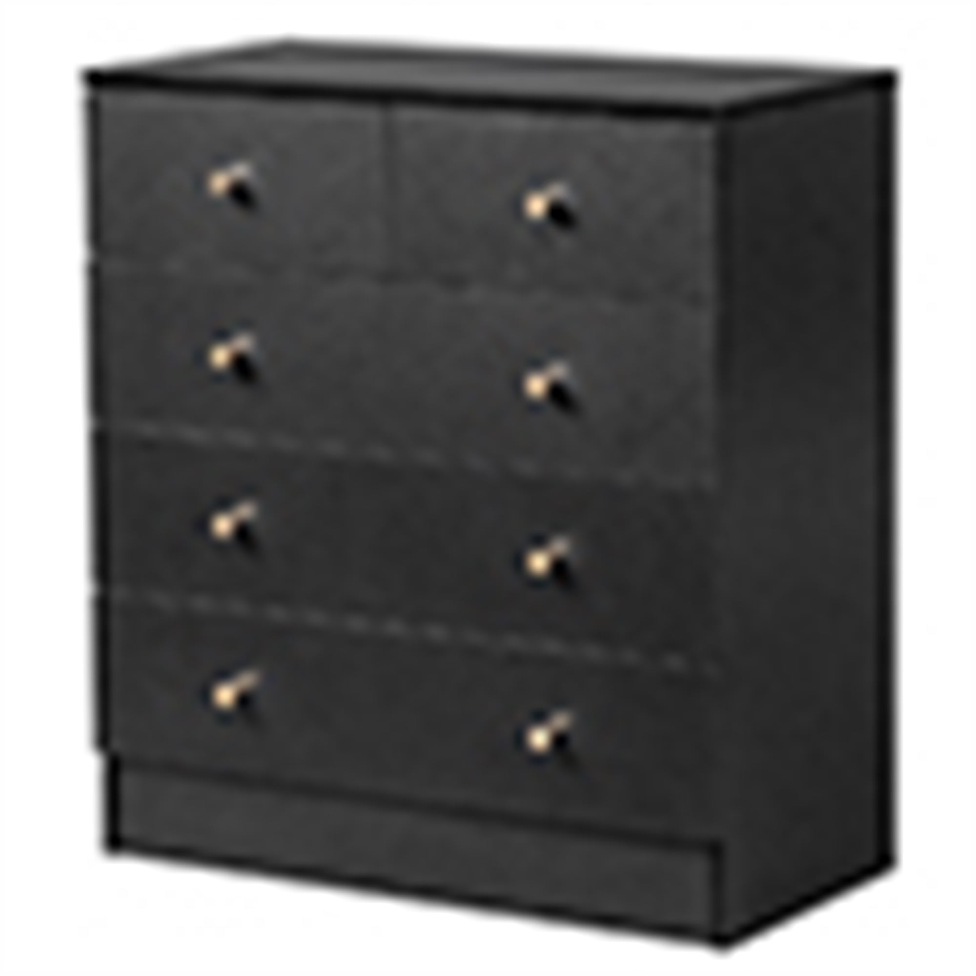 Yardi Yard 5-drawer Storage Dresser Chest, Wood Nightstand for Bedroom ...